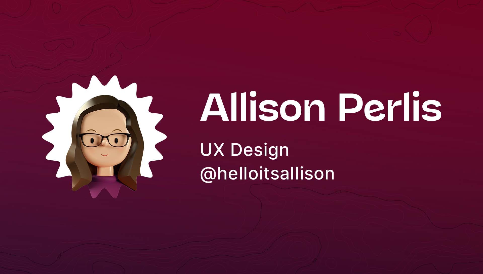 Work – Allison Perlis